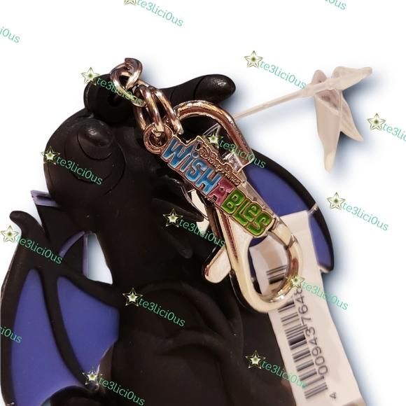 Disney | Accessories | Disney Parks Wishables Maleficent Keychain ...
